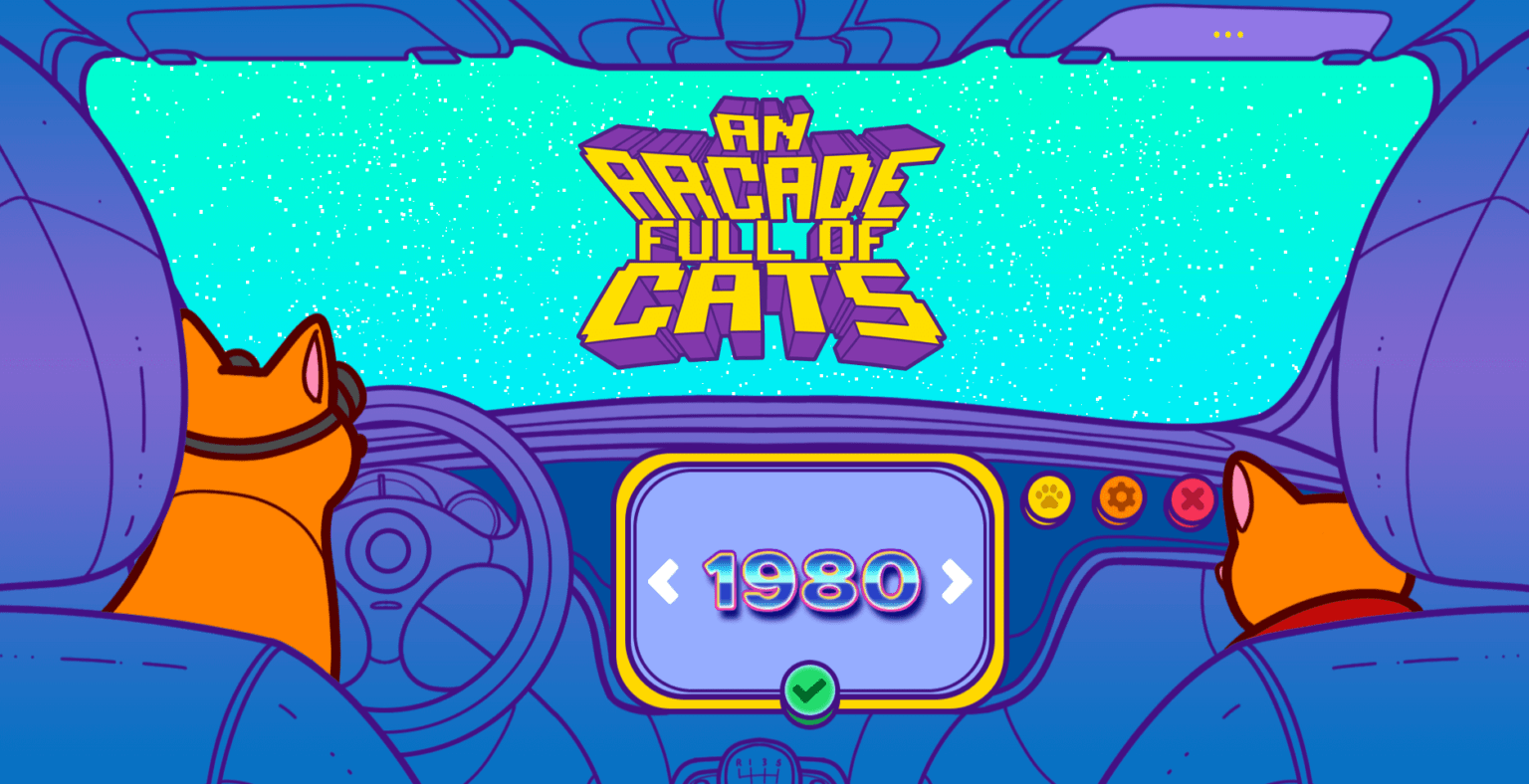 【An Arcade Full of Cats】攻略「猫とコインの場所」正解画像